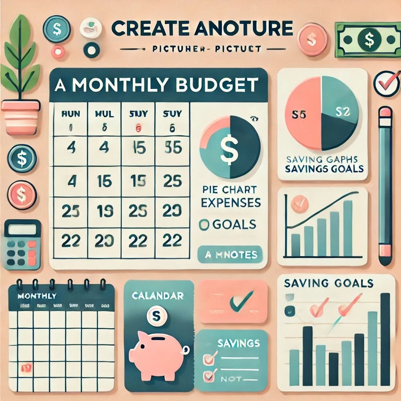 Budget Spreadsheet - Etsy