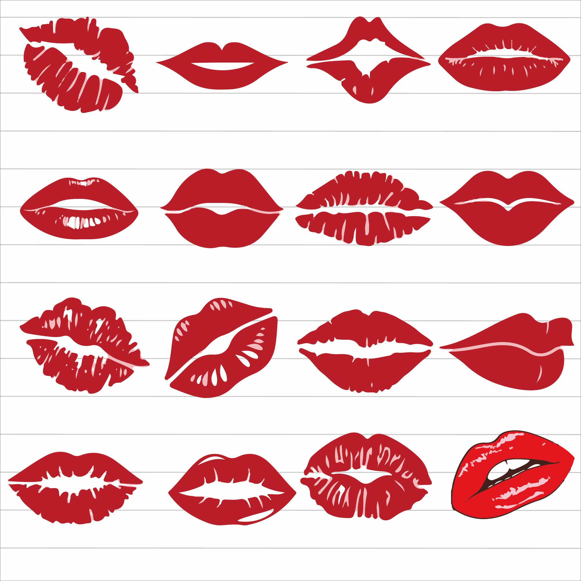 Lips SVG, Lipstick Svg, Kiss Svg, Lips,valentines Day SVG, Kissy Lips ...