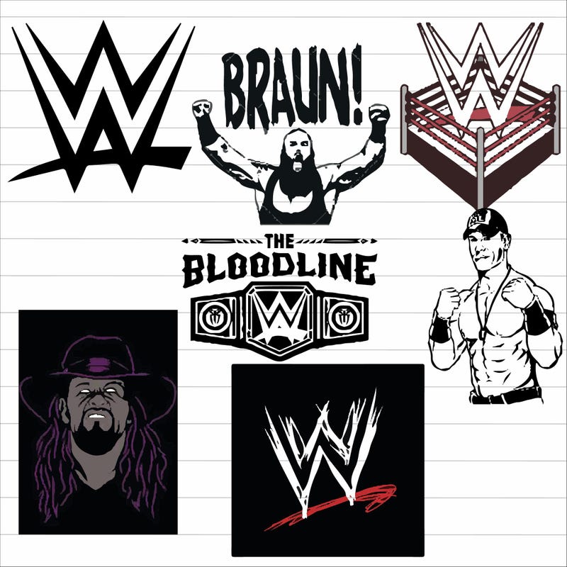 Wwe Svg - Etsy