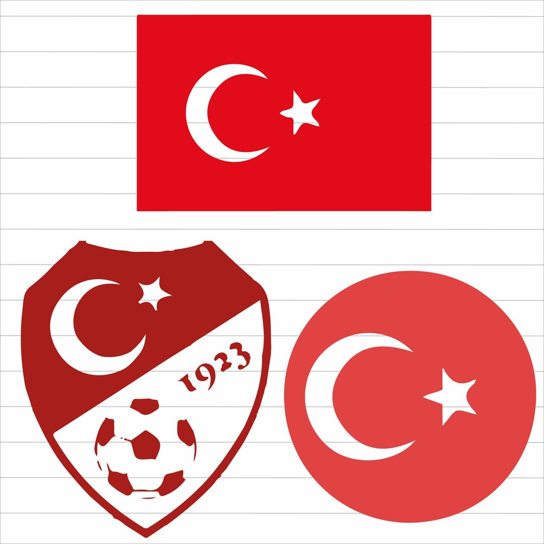 Turkish Flag Shirt, Football Euro 2024 Türkiye Fan T-shirt Unique ...
