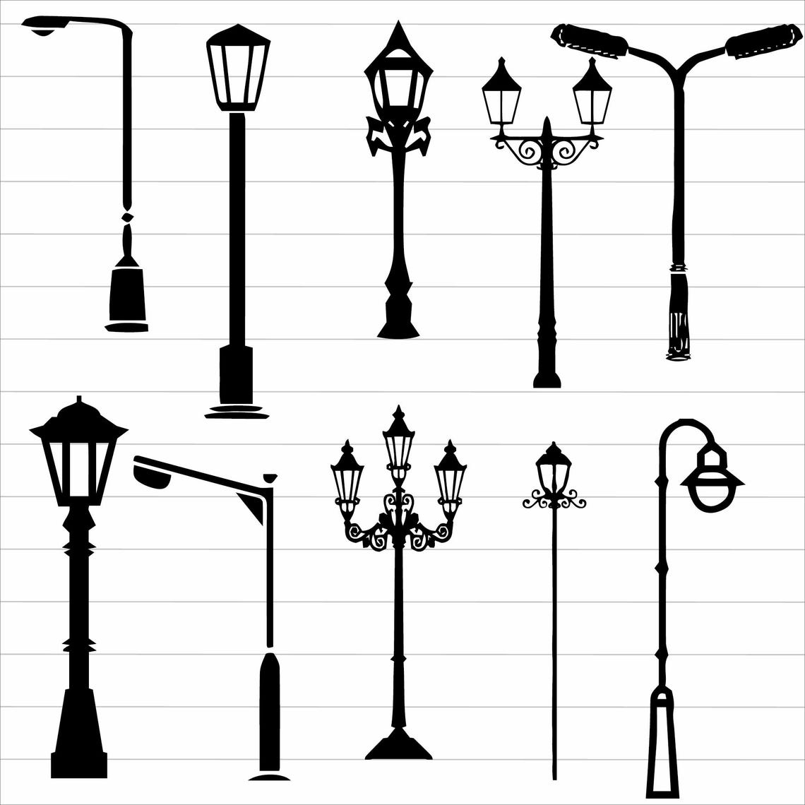 Street Lamp Svg, Lantern Svg, Street Light Svg, Night Lamp Svg, Lamp ...