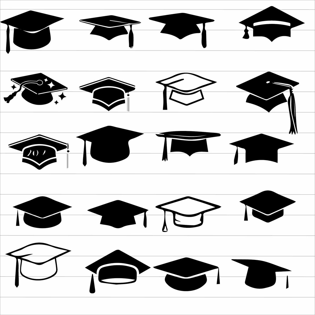 Graduation SVG Bundle, Graduation PNG Bundle, Graduation Clipart ...