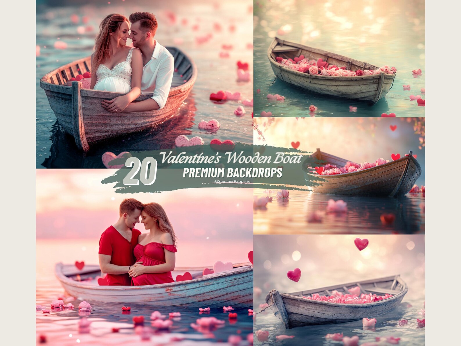 Valentines Background, Boat Backdrops, Maternity Background, Backdrop ...