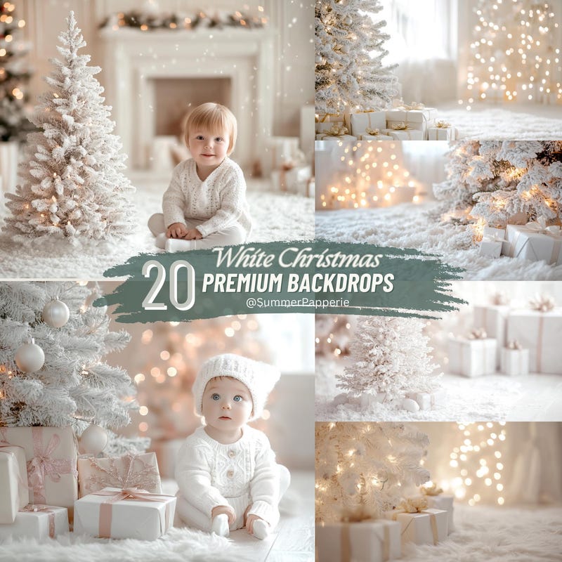 Christmas Photo Backdrop - Etsy