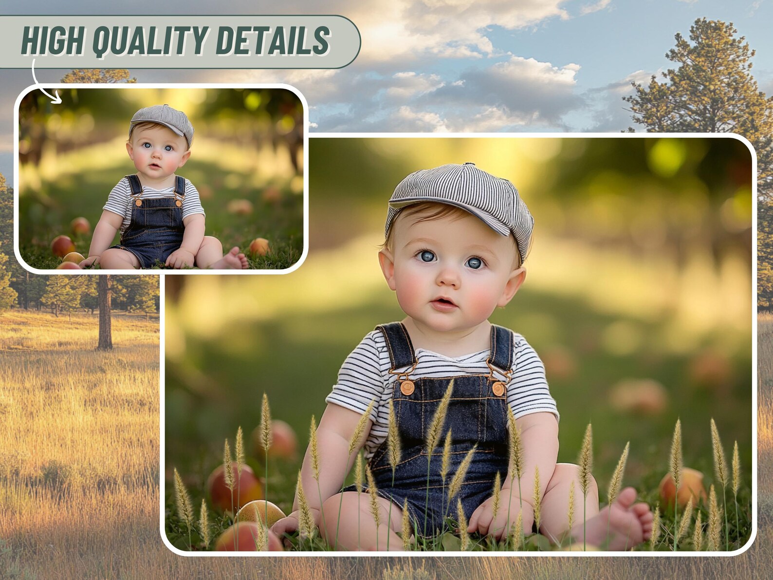 Summer Grass Photo Overlays Summer Grass Overlays Photoshop Background ...