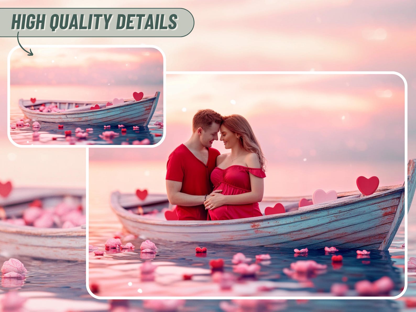 Valentines Background, Boat Backdrops, Maternity Background, Backdrop ...