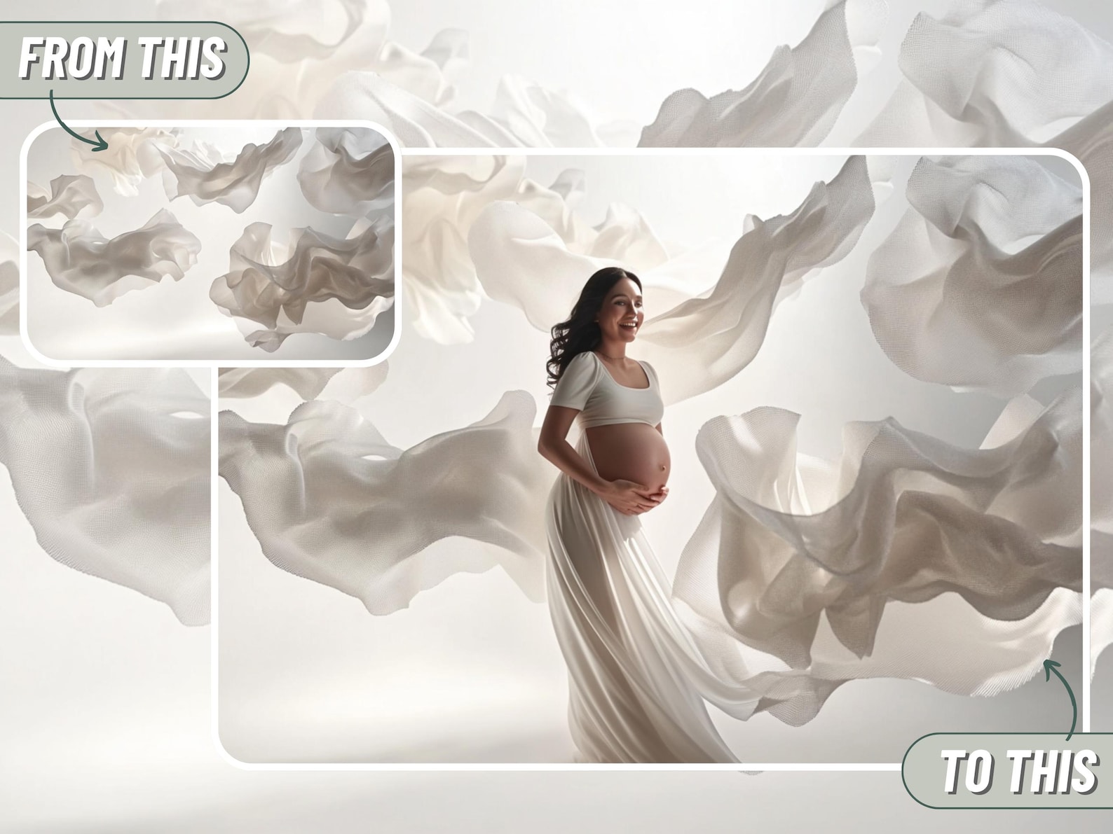 Curtain Backdrop, Flying Fabric, Photography Backdrop, Maternity Photo ...