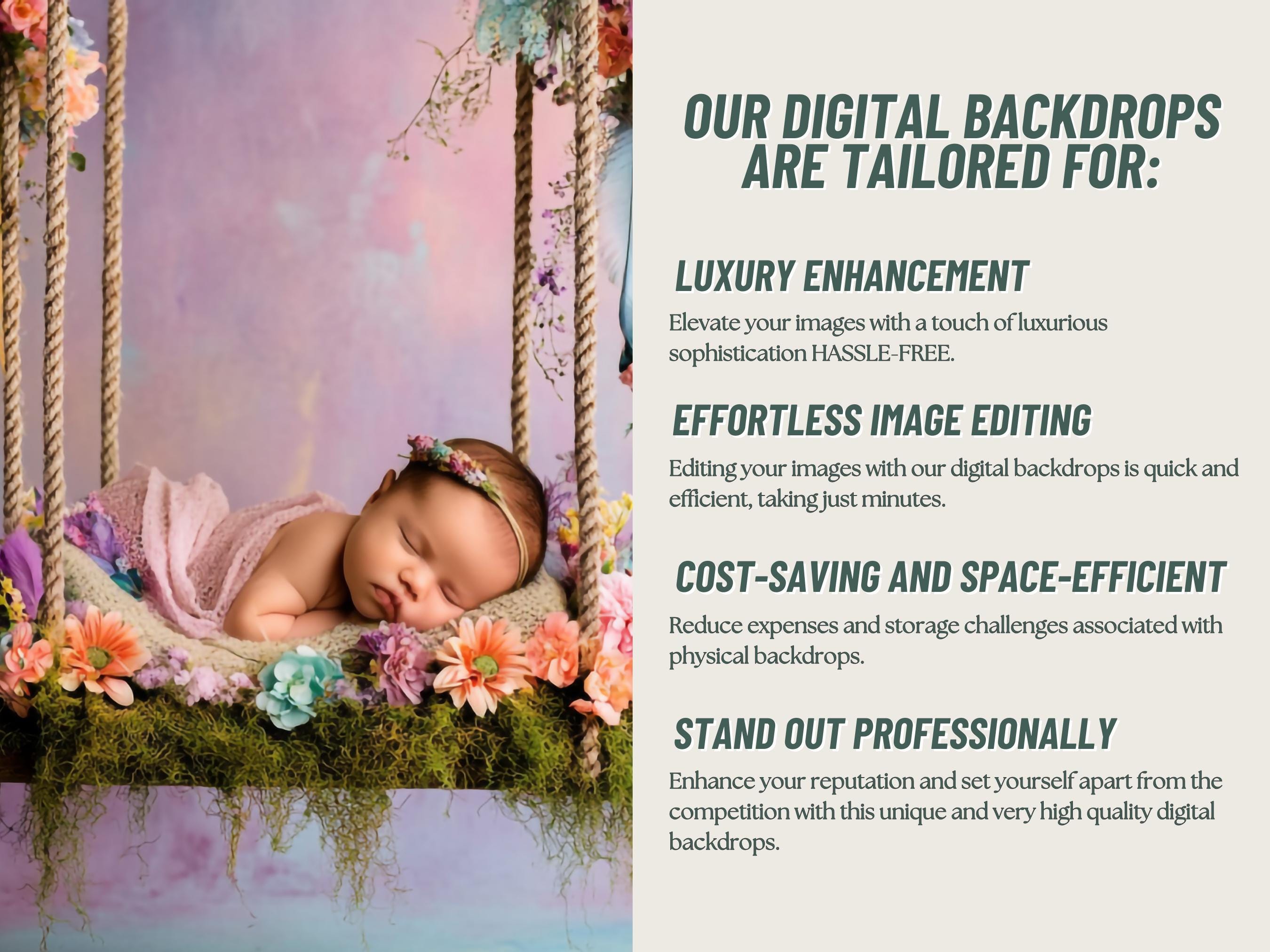 Swing Newborn Digital Backdrops Overlay Newborn Digital Backdrops ...