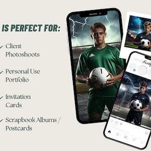 Soccer Digital Backdrops for Sports Photography Soccer Background for ...