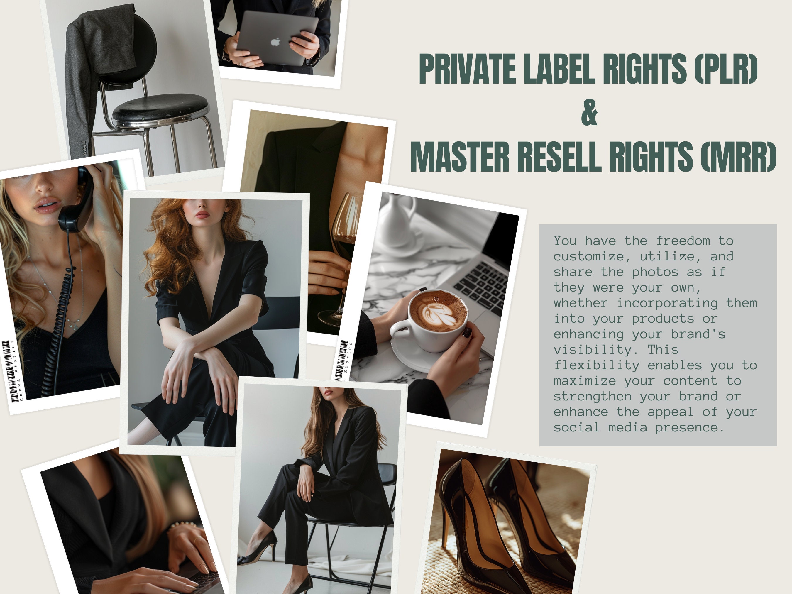 Luxury Business Woman Black Aesthetic Faceless Stock Photos MRRPLR ...