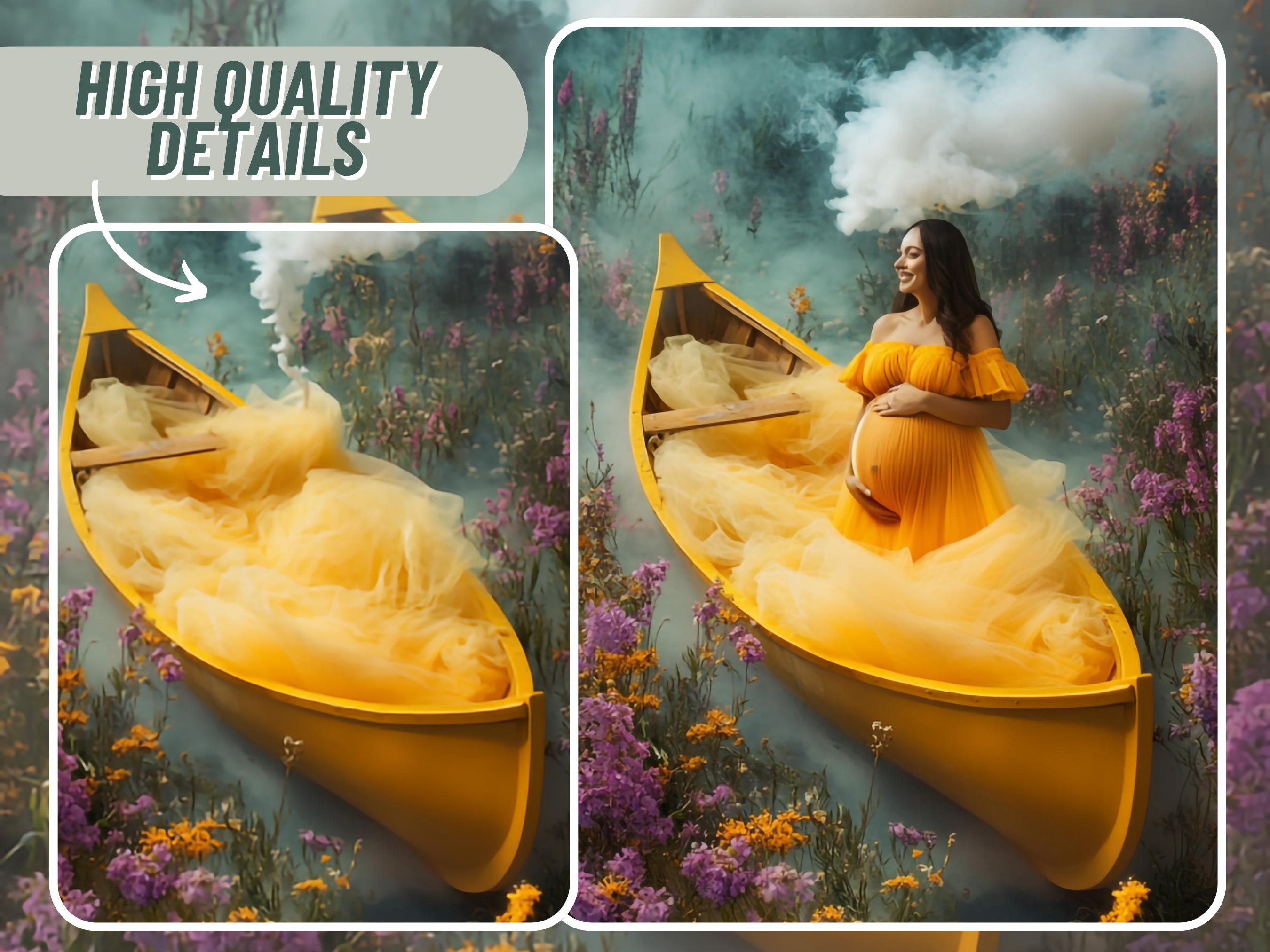 Boat Backdrops Maternity Digital Backdrop, Photography Backdrop, Floral ...