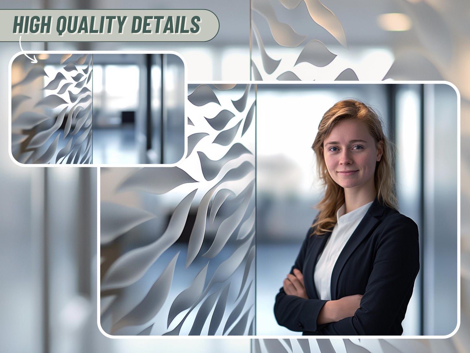 Modern Office Digital Backdrops for Professional Headshots Business ...