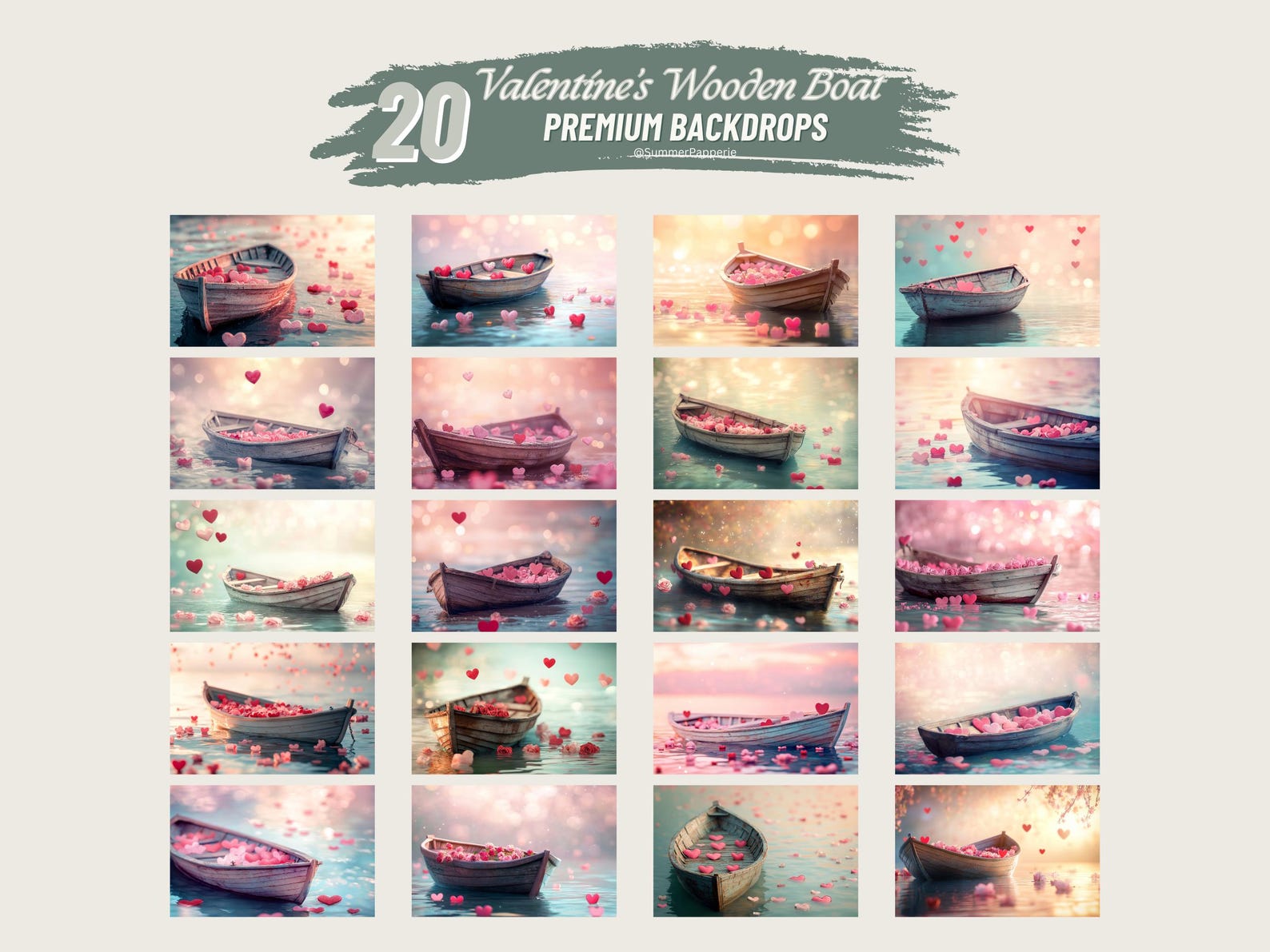 Valentines Background, Boat Backdrops, Maternity Background, Backdrop ...