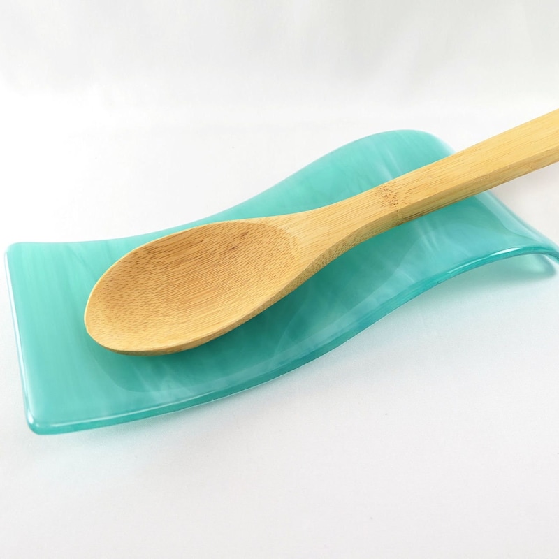 Glass Spoon Rest - Etsy