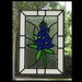 Stained Glass Pattern Original Texas Bluebonnet Design - Etsy