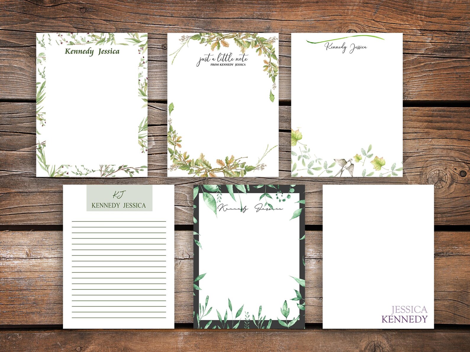 Professional Notepad With Name, Custom Name Notepad, Office Notepad ...