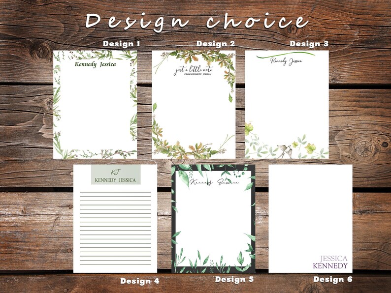 Professional Notepad With Name, Custom Name Notepad, Office Notepad ...