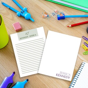 Professional Notepad With Name, Custom Name Notepad, Office Notepad ...