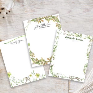 Professional Notepad With Name, Custom Name Notepad, Office Notepad ...