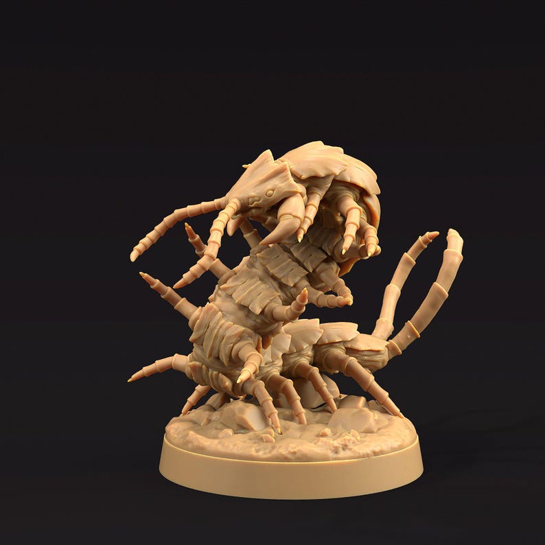 Giant Centipedes DND Mini Dungeon Classics | the Dragon Trappers Lodge ...