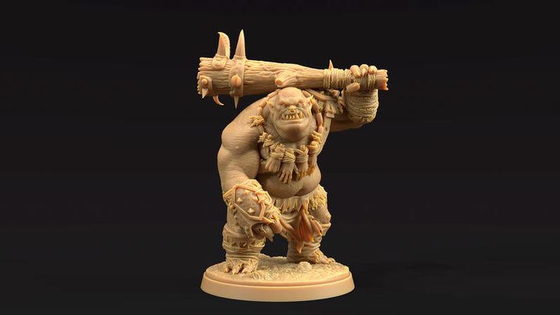Ogre Dungeon Classics Monster | the Dragon Trappers Lodge | 32mm Scale ...