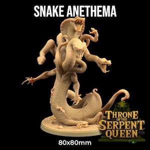Snake Anathema Throne of the Serpent Queen | the Dragon Trappers Lodge ...