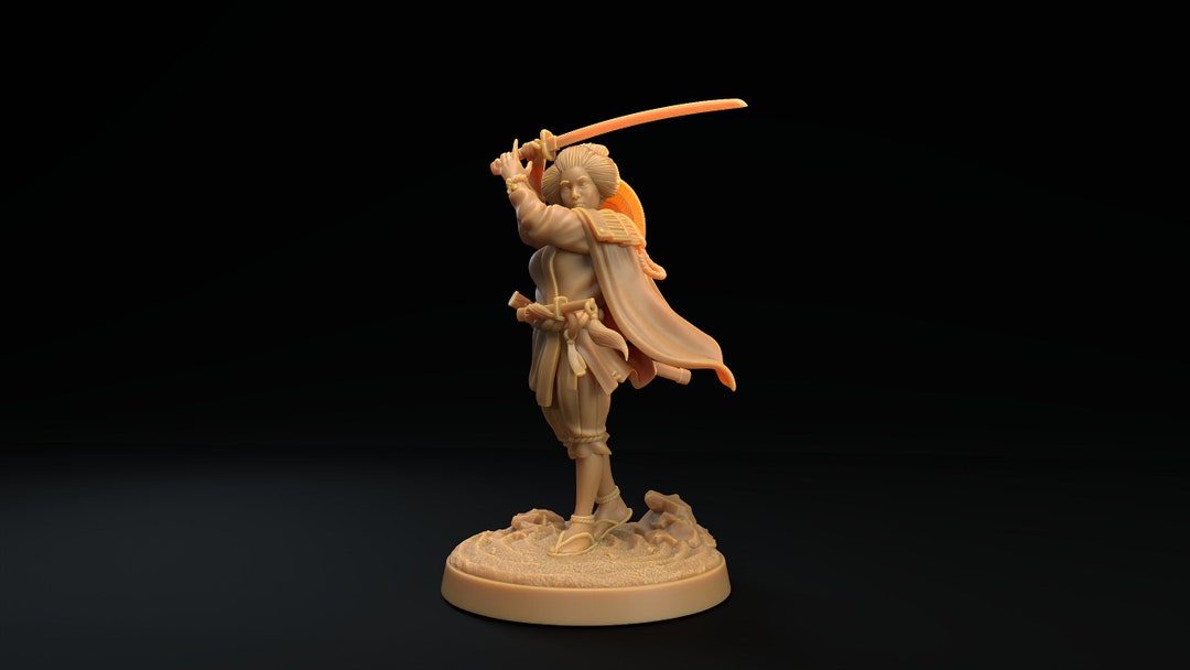 Female Ronin Japanese Woman | the Dragon Trappers Lodge | 32mm Scale ...
