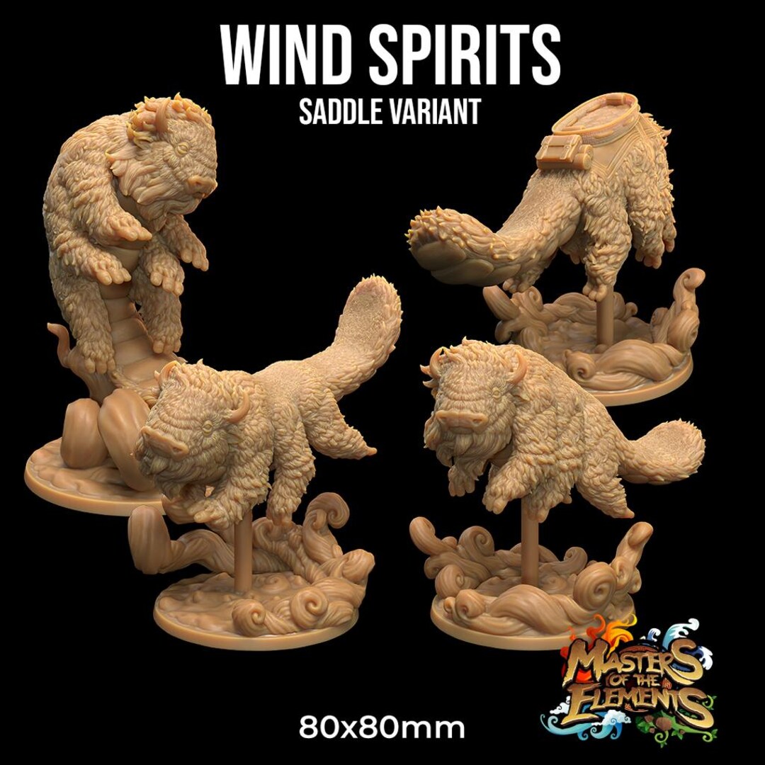 Wind Spirit Bison Master of the Elements | the Dragon Trappers Lodge ...