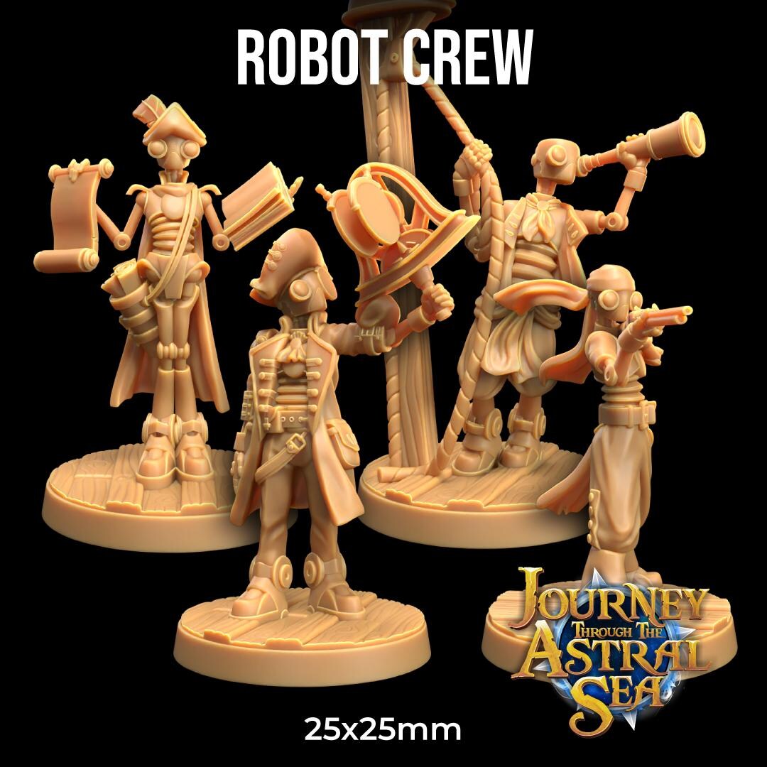 Robot Crew Sailor Pirate Journey Astral Sea | the Dragon Trappers Lodge ...