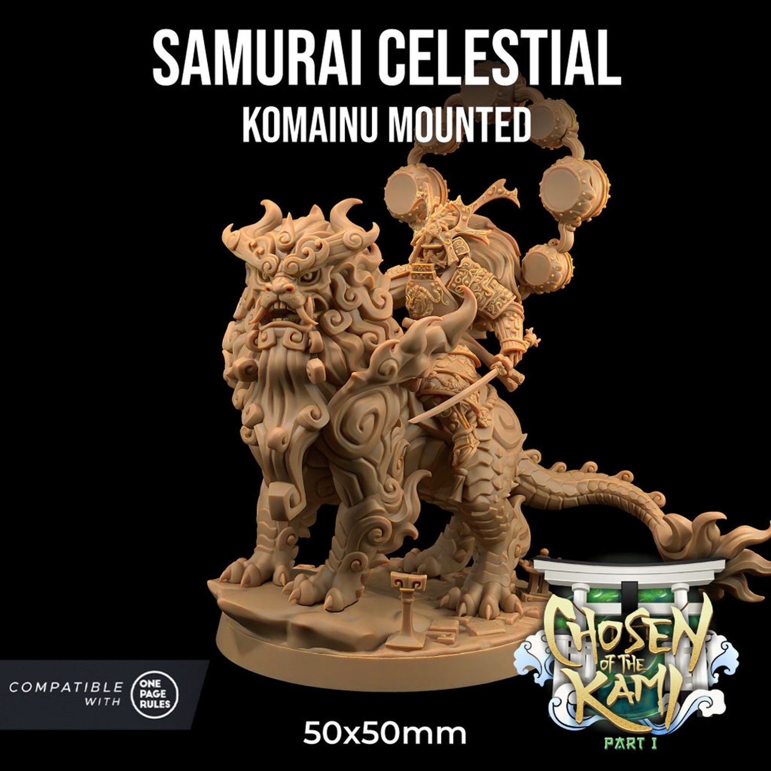 Samurai Celestial Kirin Komainu Mount | the Dragon Trappers Lodge ...