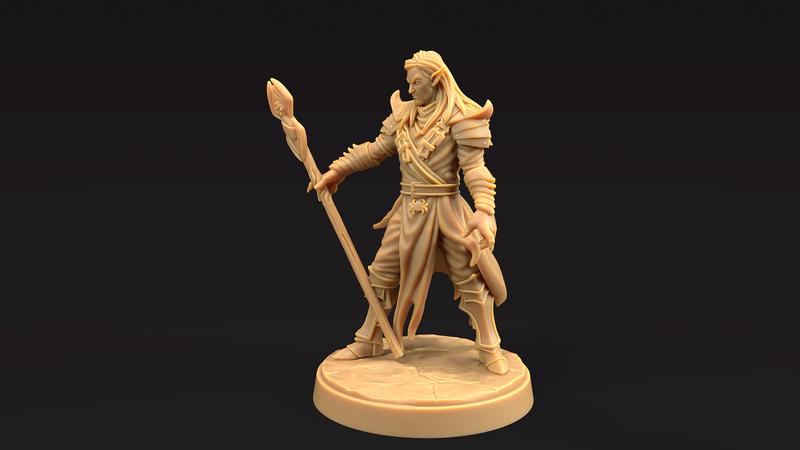 Nezznar Black Spider Drow Mage Dungeon Classics | the Dragon Trappers ...