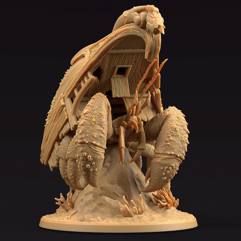 Hermit King Dnd Mini Cities of the Sea | the Dragon Trappers Lodge ...