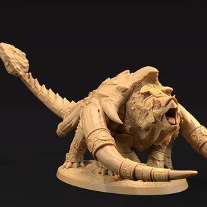 Invincidon Dinosaur Tusk Armored | the Dragon Trappers Lodge | 32mm ...