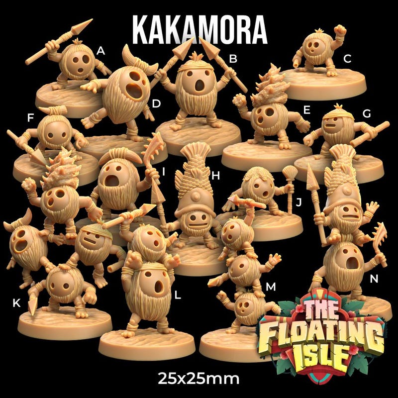 Kakamora Coconut Warriors - Etsy