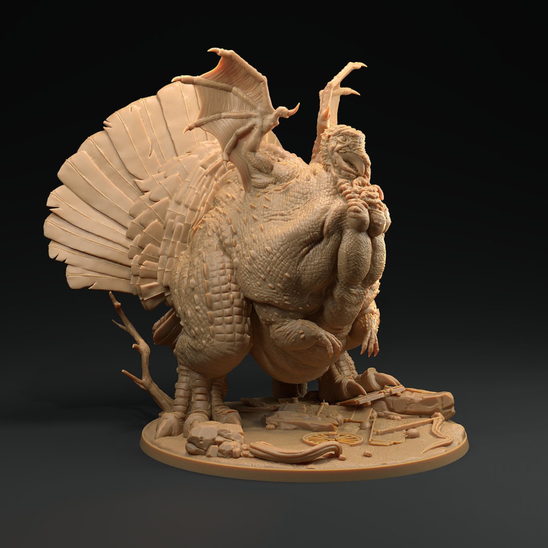 Autumn Dragurkey Turkey Thanksgiving | the Dragon Trappers Lodge | 32mm ...