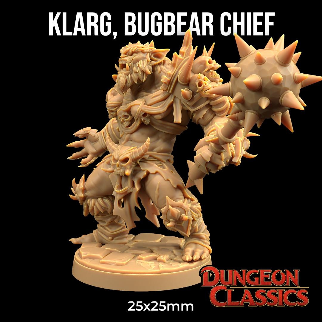 Klarg Bugbear Leader Dungeon Classics Monster | the Dragon Trappers ...