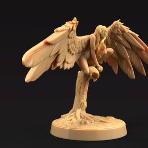 Harpy Dnd Mini for Dungeons and Dragons Gift for DM Wargaming RPG 3D ...