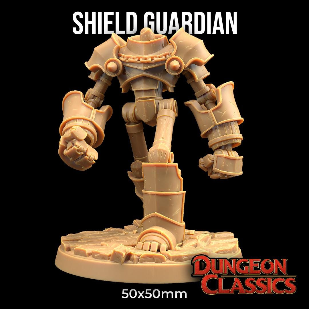 Shield Guardian Dnd Mini Dungeon Classic | the Dragon Trappers Lodge ...