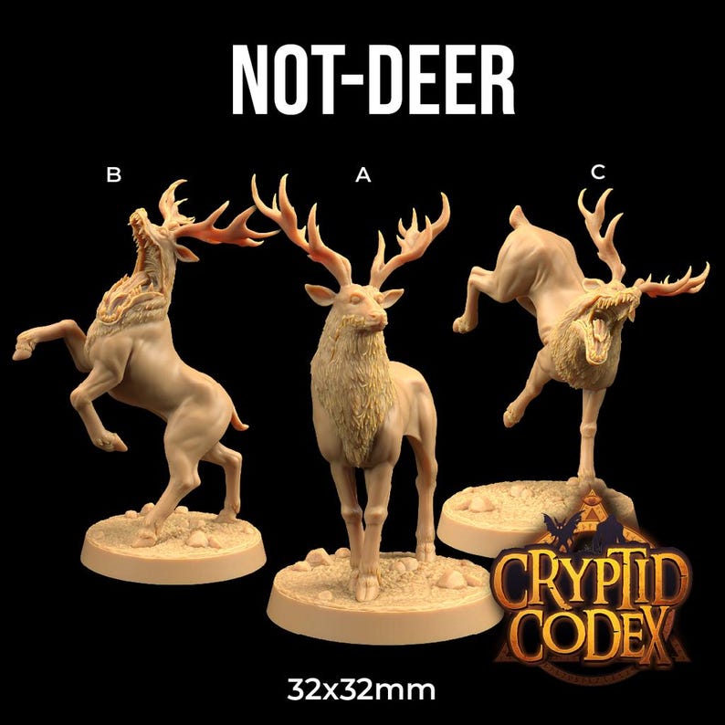 Not-deer Mutated Deer Myth Legend Cryptid Codex | the Dragon Trappers ...
