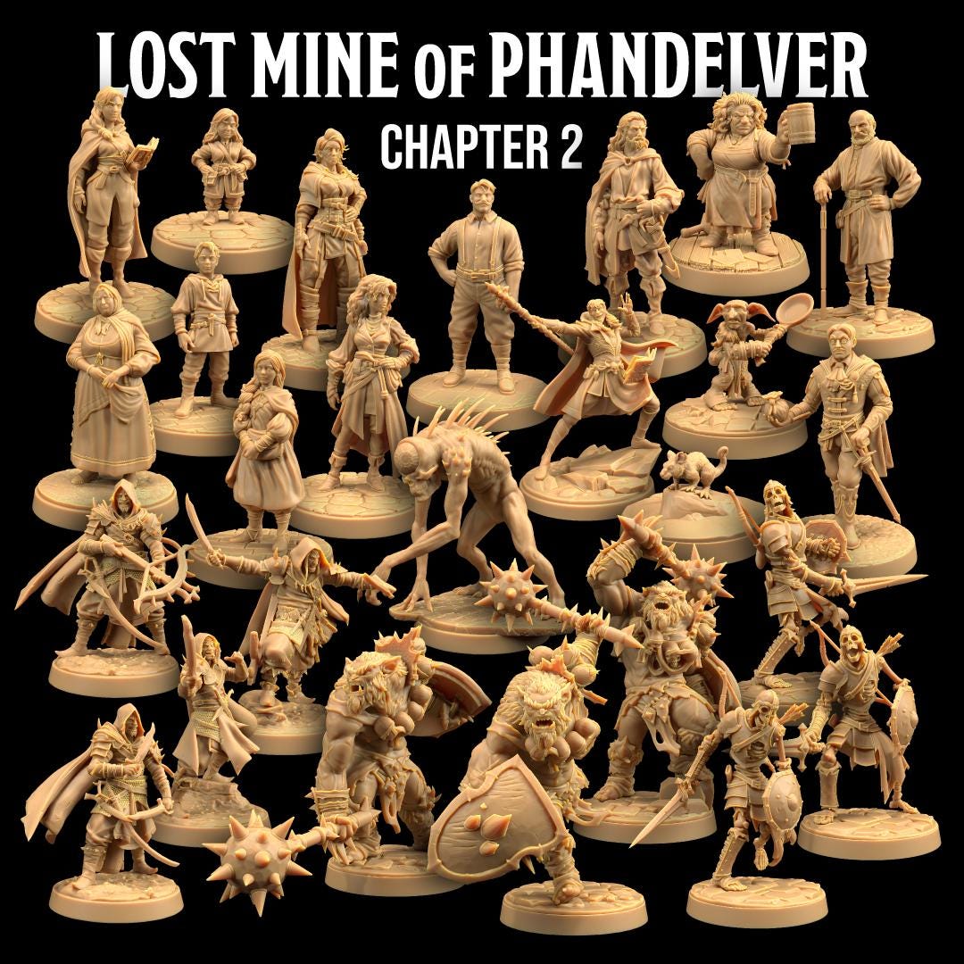 Lost Mine of Phandelver Chapter 2 Encounters Set 26 Minis | the Dragon ...