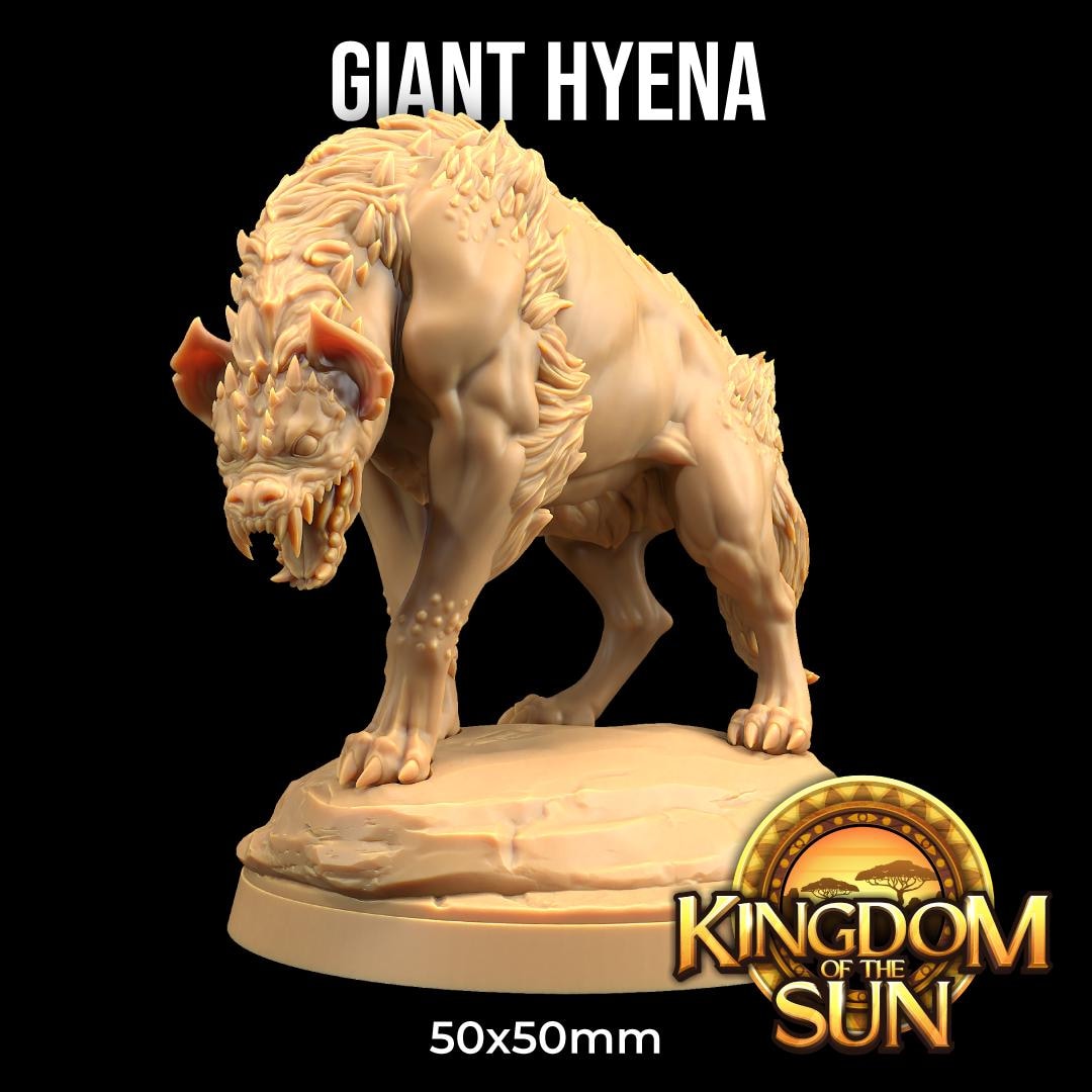 Giant Hyena Scavenger Kingdom of the Sun | the Dragon Trappers Lodge ...