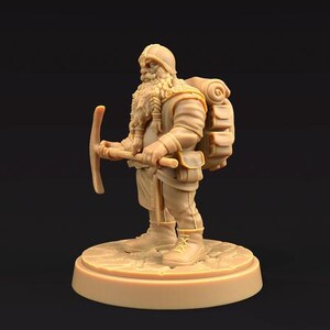 Dwarf Prospectors Dnd Mini for Dungeons and Dragons Gift for DM ...