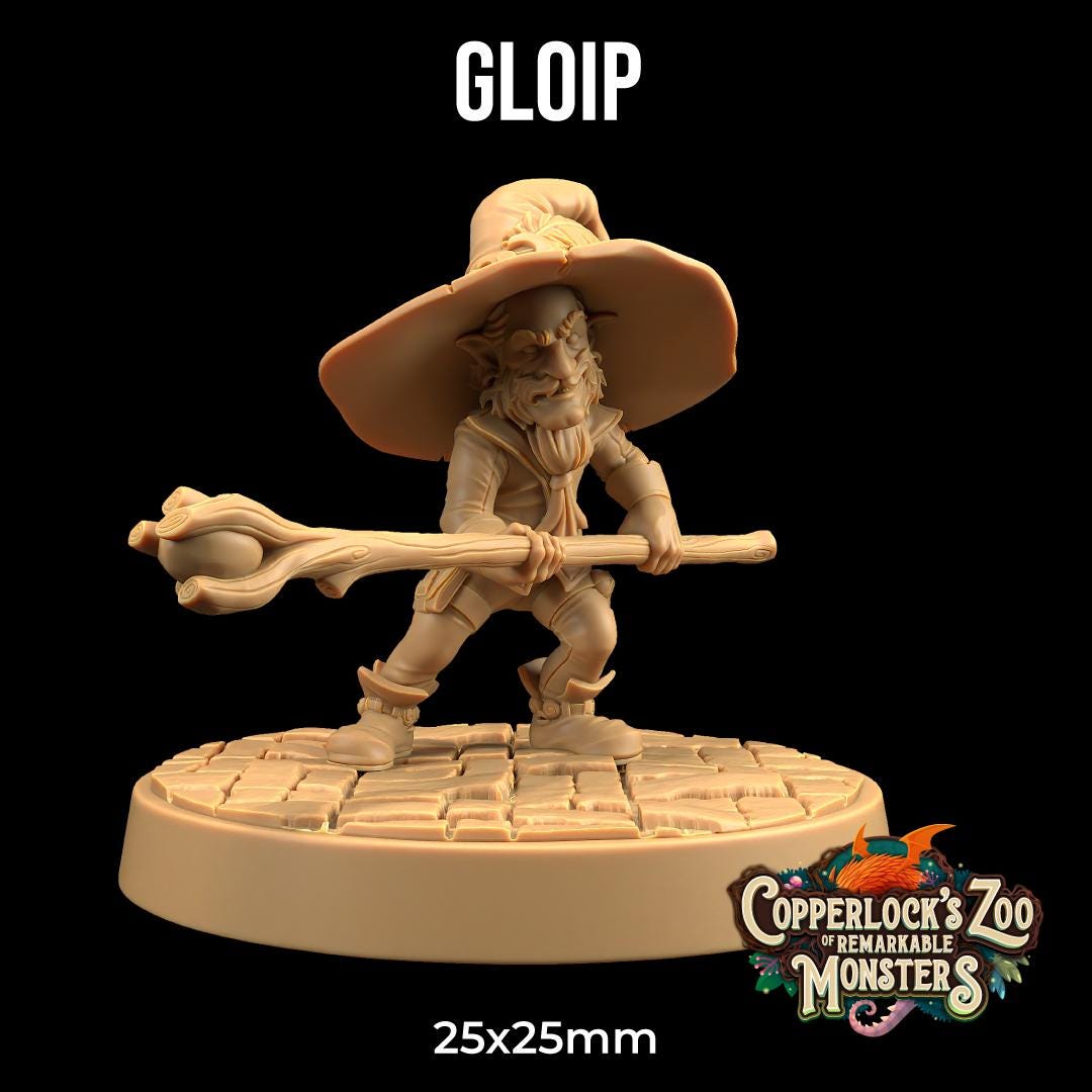 Gloip Gnome Dwarf Halfling Spellcaster | the Dragon Trappers Lodge ...