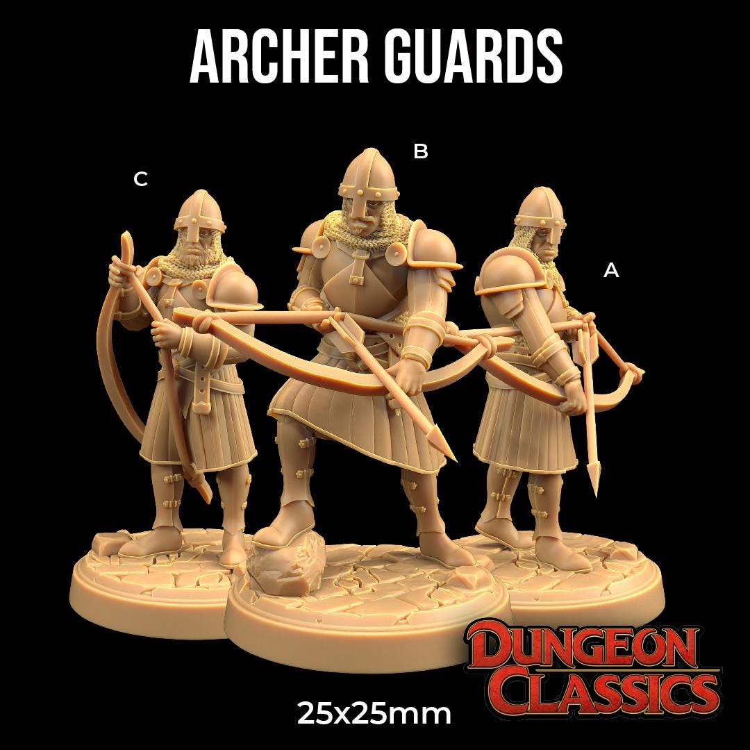 Archer Guards DND Archer Mini Dungeon Classics | the Dragon Trappers ...