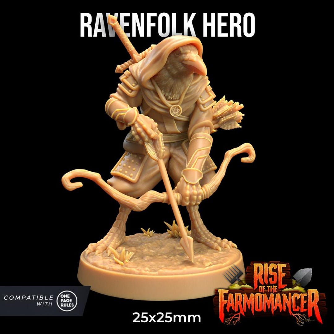 Ravenfolk Hero Archer Revenge Farmomancer | the Dragon Trappers Lodge ...