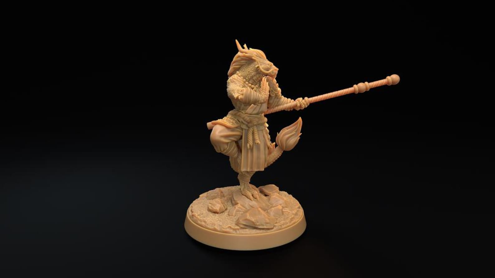 Dragonborn Monk Master of the Elements |the Dragon Trappers Lodge ...