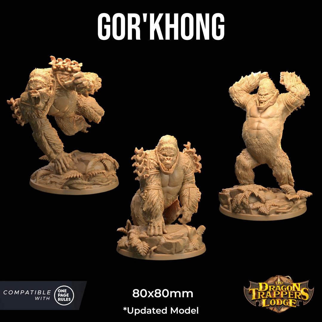 Gor'khong Gorilla Simiax Legions Monkey | the Dragon Trappers Lodge ...