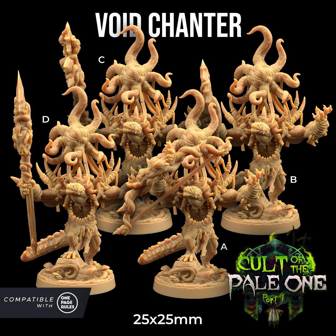 Void Chanter Lizard Reptile Cult of the Pale One | the Dragon Trappers ...