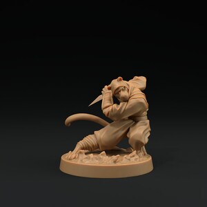 Paw Clan Ninjas Catfolk Tiger Lion | the Dragon Trappers Lodge | 32mm ...