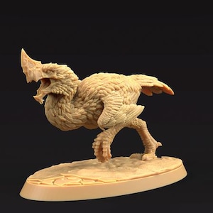 Axe Beak Prehistoric Bird Dnd Mini for Dungeons and Dragons Miniature ...